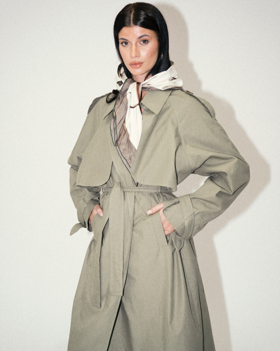 Trench Coat - Khaki | Outerwear | MYNE